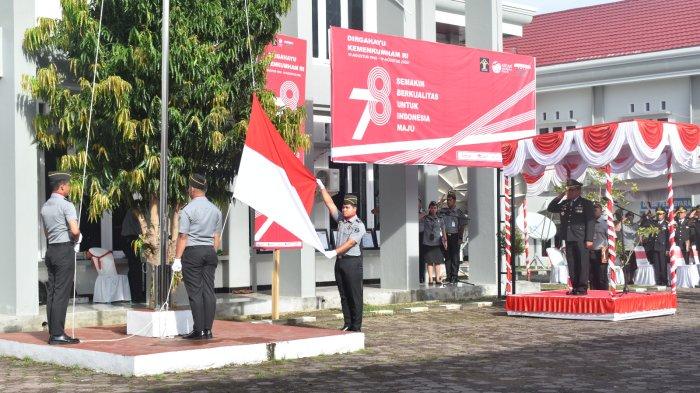 Hari Dharma Karya Dhika ke-78, Kemenkumham Papua Barat Gelar Upacara Bendera dan Pemberian ...