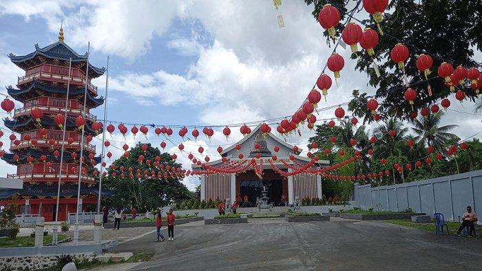 Vihara Buddha Dharma Biak Berdiri Megah di Tengah Kota Biak Numfor ...