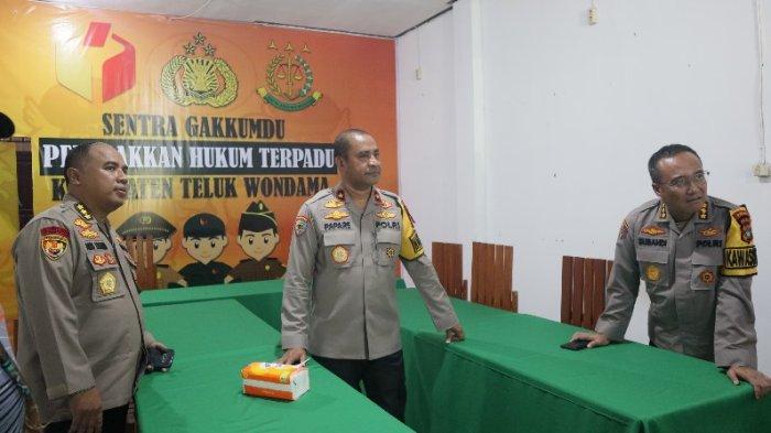 Brigjen Alfred Papare Cek Kesiapan Pemilu 2024 di Kabupaten Teluk ...