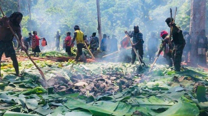 Apa Perbedaan Barapen Orang Papua Pesisir dan Bakar Batu Orang Papua ...
