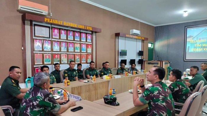 Tim Wasrik Itdam Kodam XVIII/Kasuari Kunker ke Kodim 1803/Fakfak, Ini ...