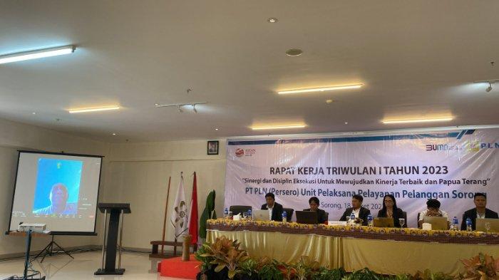 Semangat Pelayanan Terbaik, PLN UP3 Sorong Selanggarakan Rapat Kerja Triwulan I Tahun 2023 ...