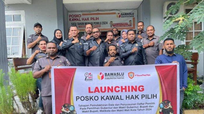 Jelang Pilkada 2024, Bawaslu Fakfak Papua Barat Luncurkan Posko Kawal Hak Pilih ...