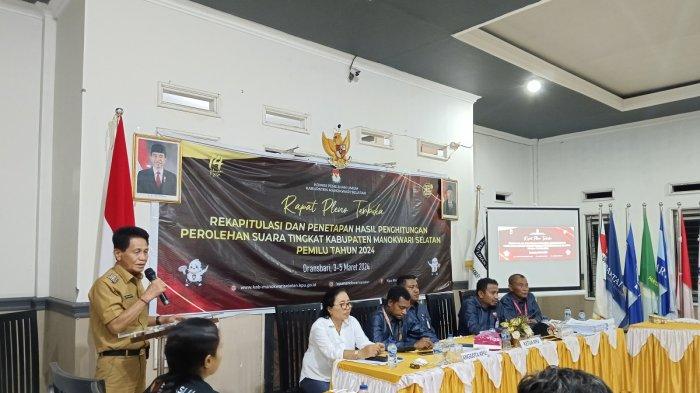 Tutup Rekapitulasi Suara Tingkat Kabupaten Manokwari Selatan, Ini Kata ...