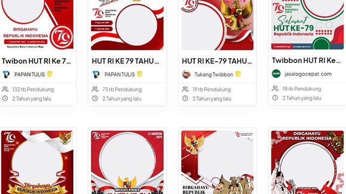 200+ Link Twibbon 17 Agustus 2024 , Twibbon HUT RI 2024 yang bisa Simpel dan Menarik - Halaman ...