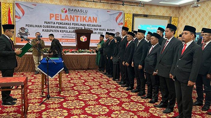 27 Panwascam Pilkada Kepulauan Meranti Riau Dilantik, Diminta Tetap ...