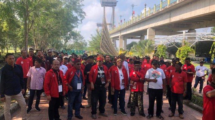 3 Paslon di Pilkada Siak Riau Bertolak ke KPU, dari Taman Siak Lawo ...