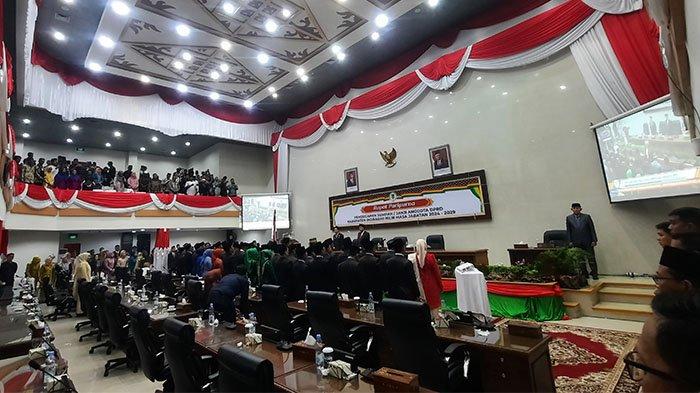 45 Anggota DPRD Inhil Riau Periode 2024-2029 Resmi Dilantik - Tribunpekanbaru.com