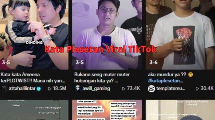 77 Kata Plesetan Viral TikTok, Kalo Hari ini Sabtu Besoknya Akad kan ...