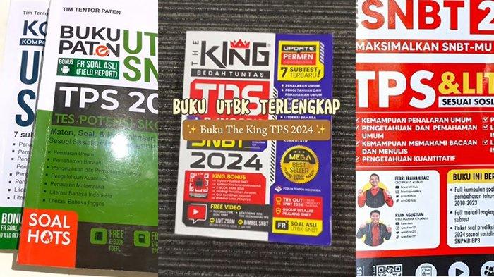 8 Buku Panduan UTBK-SNBT 2024 , Lengkap dengan Tiga Link ebook yang bisa Diakses ...