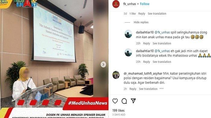Akun Instagram Kampus Karina Dinda Lestari dan Andy Wahab Diserbu Netizen, Minta Klarifikasi ...