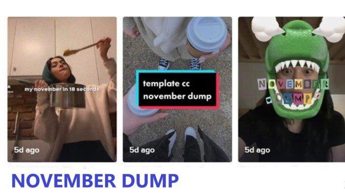 Apa Itu November Dump? Begini Cara Membuat November Dump di Tiktok dan ...