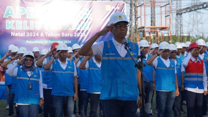 PLN Gelar Apel Siaga: Pastikan Listrik Andal Sambut Natal dan Tahun Baru - Tribunpekanbaru.com