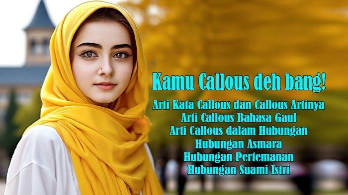 Berita arti callous dalam hubungan Terbaru Hari Ini - Tribunpekanbaru.com