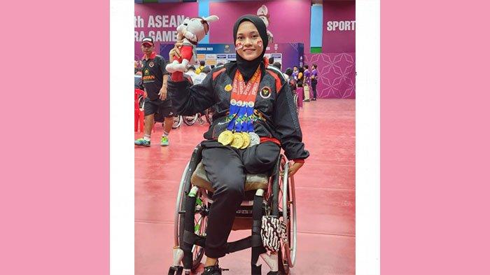 Atlet Difabel Tenis Meja Asal Riau Ini Target Medali di Paralimpiade ...