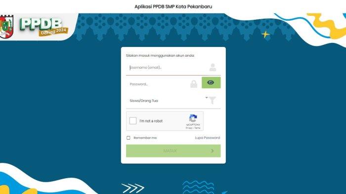 BREAKING NEWS: Pendaftaran PPDB SMP Negeri di Pekanbaru Ditutup Jam 2 ... BREAKING NEWS: Pendaftaran PPDB SMP Negeri di Pekanbaru Ditutup Jam 2 ...