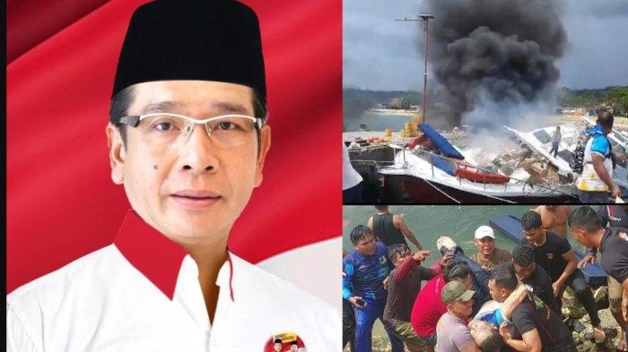 Sosok 2 Pria Bermasker Masuk ke Speedboat Benny Laos Sebelum Meledak ...