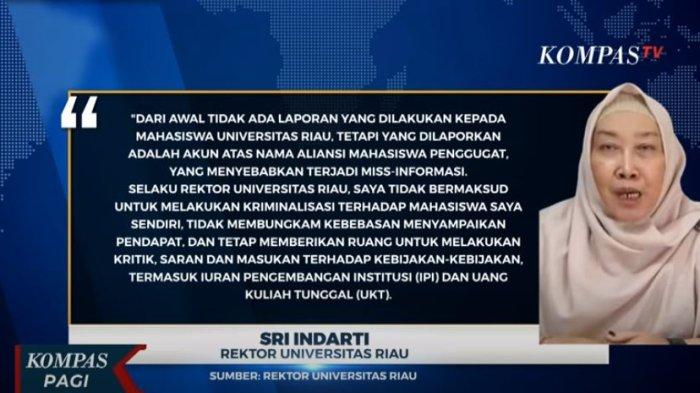 Berita Populer di Riau Hari Ini Kontroversi Rektor Unri Laporkan Mahasiswa hingga Cabut Laporan ...