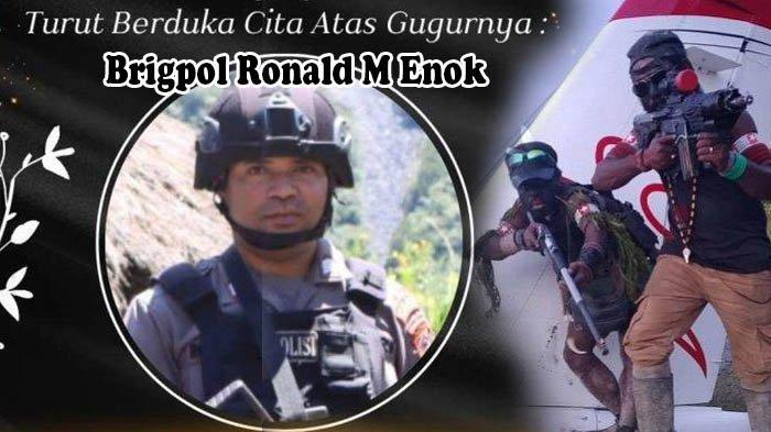 Brigpol Ronald M Enok Gugur Ditembak KKB, Dicegat Saat Pulang dari Antre Beli Minyak Tanah ...