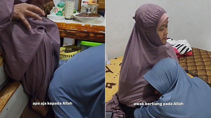 Bupati Siak Terpilih Afni Z Menangis Haru dan Bersujud di Kaki Ibunya ...