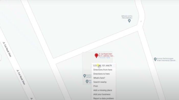 Cara Menentukan Titik Lokasi Rumah untuk Syarat Pendaftaran PPDB Riau ...