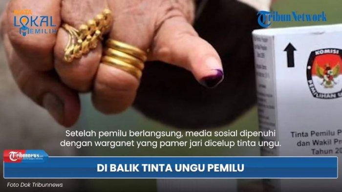 Cara Menghapus Tinta Ungu Bekas Mencoblos Pemilu 2024 - Tribunpekanbaru.com