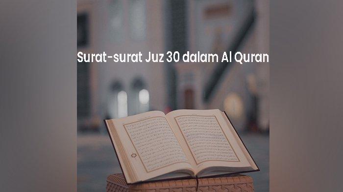Download Surat-surat Pendek Juz 30 PDF, Surah An Naba hingga Surah An ...