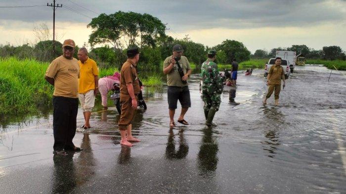 Debit Air Turun, Banjir di Langgam Pelalawan Riau Mulai Surut, BPBD: Pintu Air PLTA Sudah ...