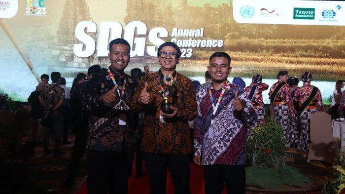 Laznas PHR Raih Penghargaan Terbaik I Indonesia SDGs Action Awards 2023 - Tribunpekanbaru.com