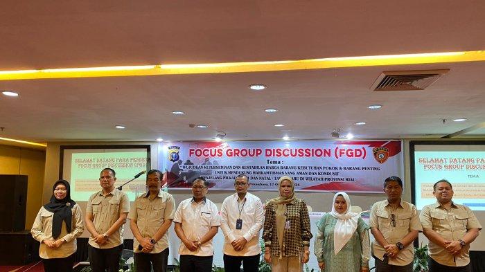 Dit Intelkam Polda Riau Inisiasi FGD, Jamin Ketersediaan Bapokting di Pilkada, Natal dan Tahun ...