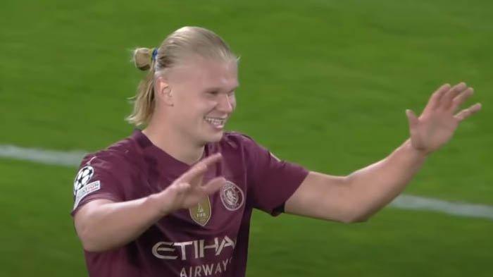 Slovan Bratislava vs Manchester City, Tawa Erling Haaland Diberi ...