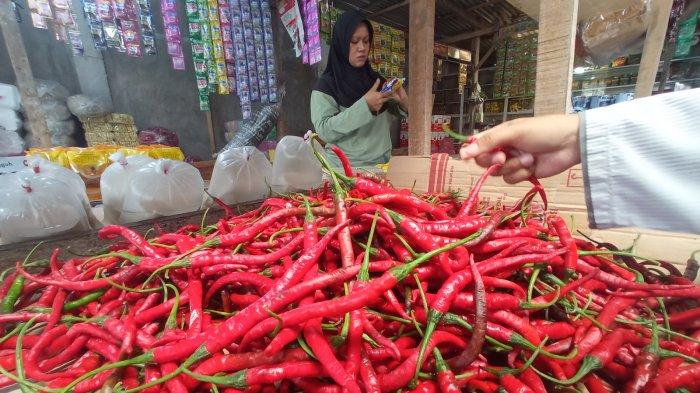 FOTO: Harga Cabai Merah di Pekanbaru Makin Pedas - Tribunpekanbaru.com