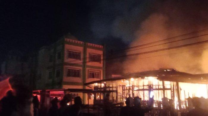 Bangunan Bekas Pengadilan Negeri di Bagansiapiapi Terbakar, Penyebab Masih Diselidiki ...
