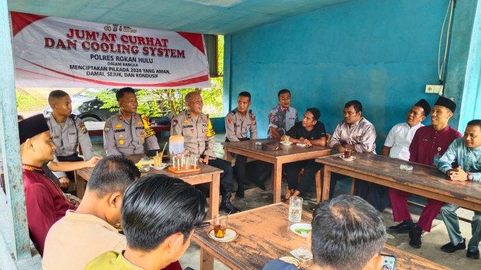 Jumat Curhat Cooling System Polres Rohul, Jaga Kamtibmas Pilkada & Dukung Ketahanan Pangan ...