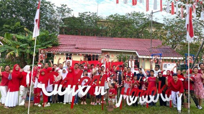 Meriahnya Suasana Sambut Kemerdekaan di Riau Kompleks PT RAPP ...