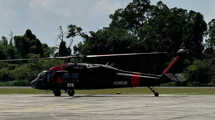 Sudah Tiba di Pekanbaru, Heli Water Bombing Jenis Black Hawk Siap Padamkan Karhutla di Riau ...