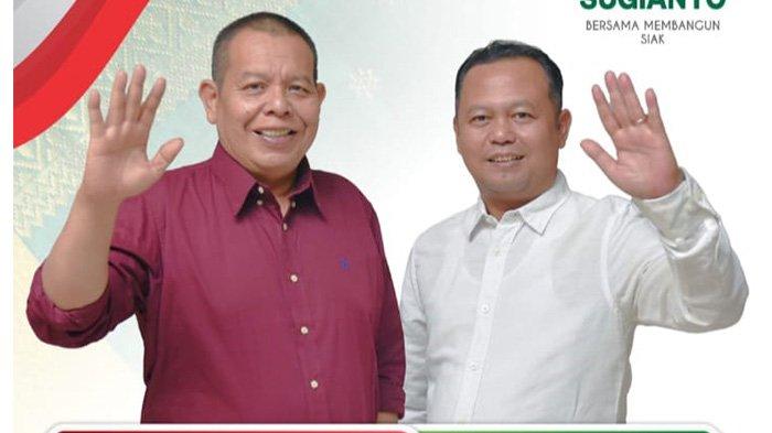 Paslon Bupati dan Wakil Bupati Siak Irving-Sugianto Diarak Seribuan ...