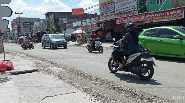 Capaian Pengerjaan Overlay Jalan Delima Pekanbaru Baru 27 Persen ...