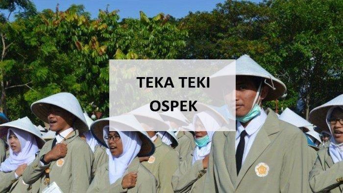 Jawaban Permen Pria Bertepuk, Air Pocong, Air Kehidupan Teka Teki Ospek ...
