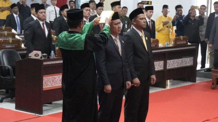 DPRD Kuansing Gelar Rapat Paripurna Pengucapan Sumpah Janji Pimpinan Definitif Periode 2024-2029 ...