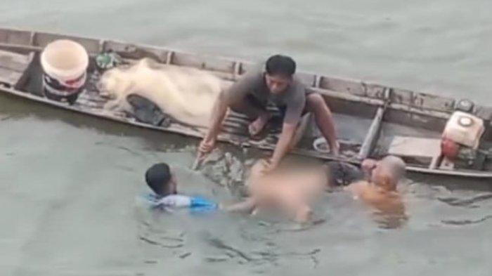 Kaki Pria Kram Saat Berenang di Sungai Kampar, Nyawa Melayang - Tribunpekanbaru.com