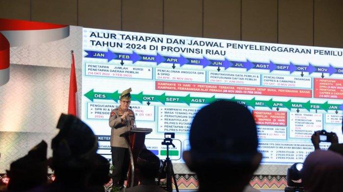 Kapolda Riau Ajak Semua Pihak Jaga Kondusivitas dan Stabilitas Keamanan Terkait Pemilu 2024 ...