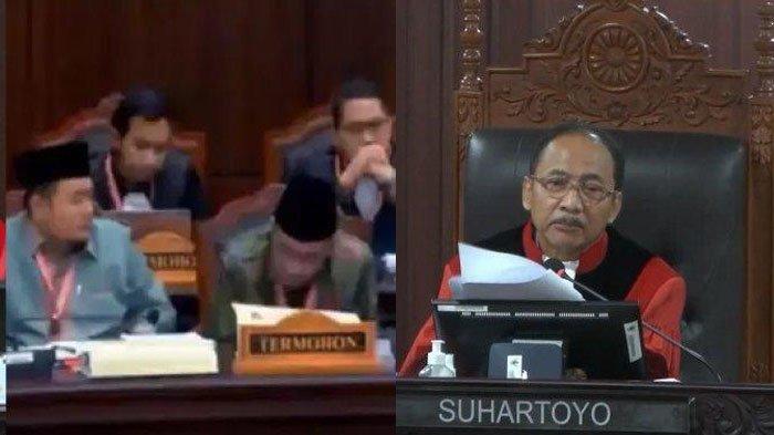 Detik-detik Ketua KPU Dibangunkan Ketua MK dalam Sidang Pilpres: Pak Hasyim Tidur Ya ...