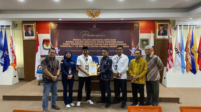 Kharisman Risanda Daftar Calon DPD RI, Agar Bisa Bawa Riau ke Kancah ...