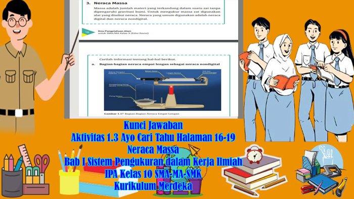 Kunci Jawaban Aktivitas 1.3 Ayo Cari Tahu Neraca Massa Halaman 16-19 ...