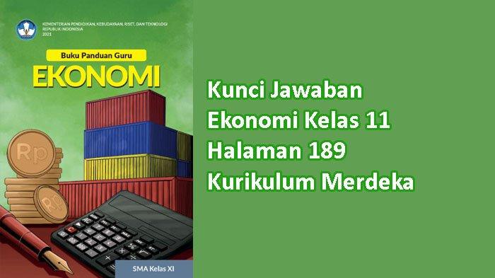 Kunci Jawaban Ekonomi Kelas 11 Halaman 189 Soal Asesmen Bab 5 Kebijakan Moneter dan Fiskal ...