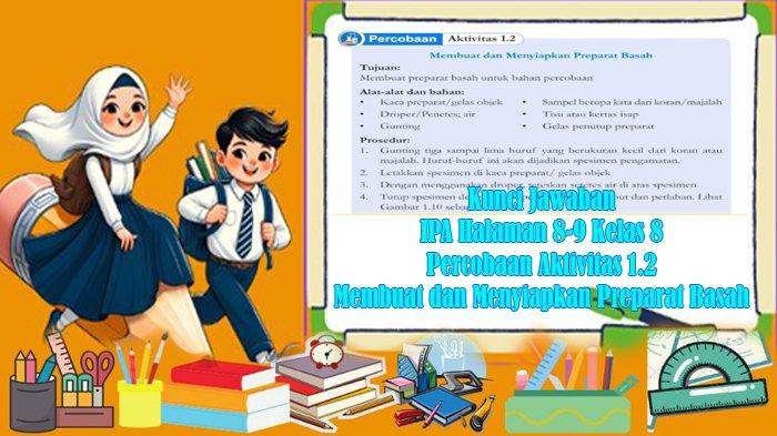 Kunci Jawaban IPA Halaman 8-9 Kelas 8 Percobaan Aktivitas 1.2 Membuat ...