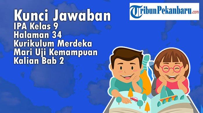 Kunci Jawaban IPA Kelas 9 SMP/MTs Halaman 34 Kurikulum Merdeka Uji Kemampuan Bab 2 - Halaman all ...