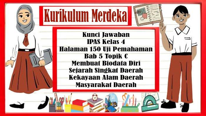 Kunci Jawaban IPAS Kelas 4 Halaman 150 Uji Pemahaman Membuat Biodata dan Sejarah Daerah ...