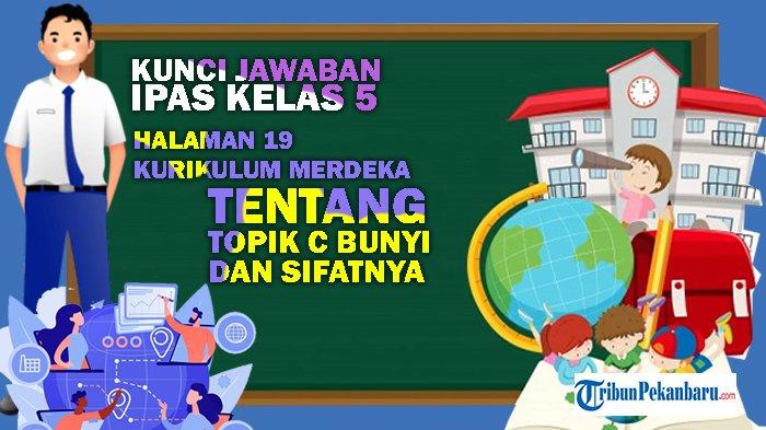 Soal dan Kunci Jawaban Halaman 19 IPAS Kelas 5 Kurikulum Merdeka Tentang Topik C Bunyi dan ...